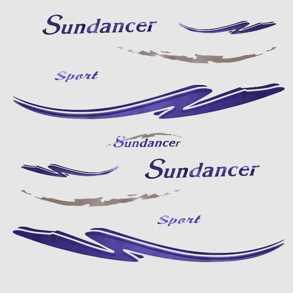 Sea Ray Boat Decal Kit 132492 | Sundancer Sport Purple (11 PC ...
