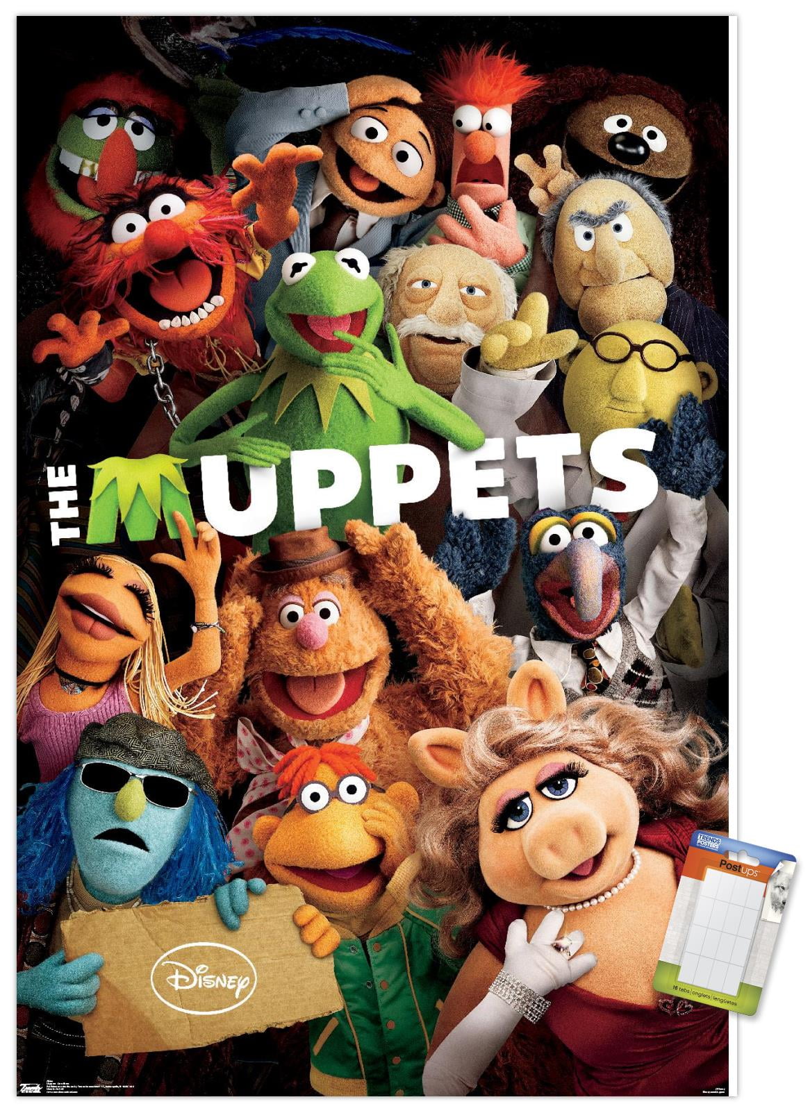 Disney The Muppets - One Sheet Wall Poster, 14.725" x 22.375" - Walmart.com
