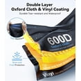 3-in-1 Windshield Snow Cover for Ice & Snow Frost — 600D Heavy Cover ...