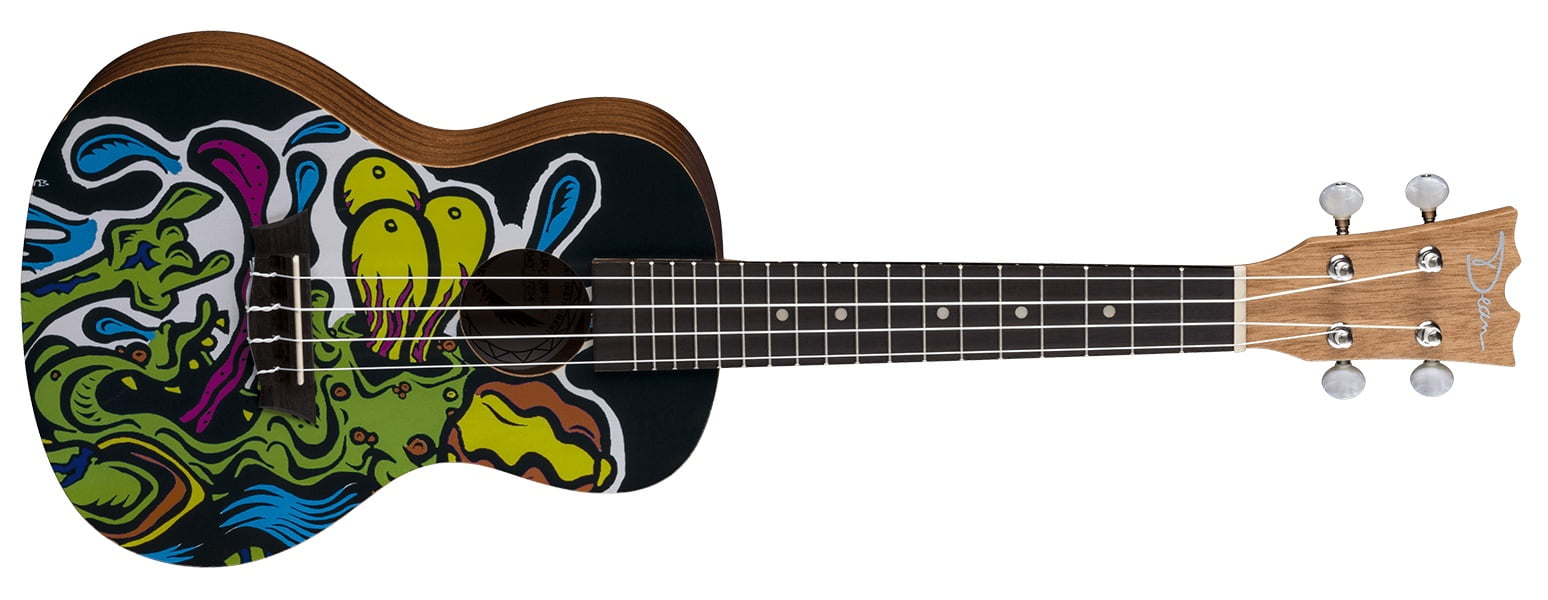 Dean Guitars Lowbrow Concert Ukulele, UKE DC LOWBROW - Walmart.com