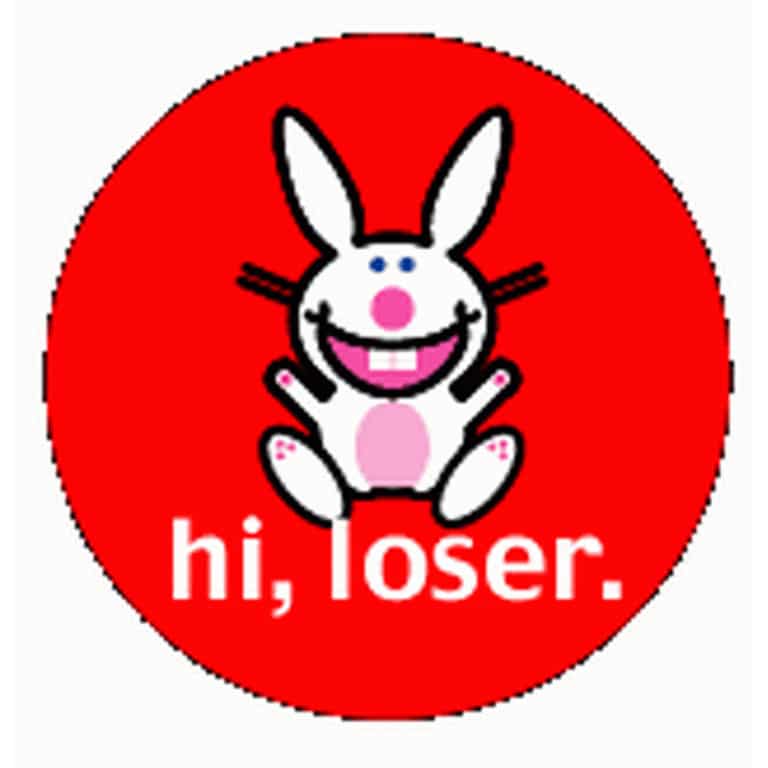 Hi Loser Happy Bunny