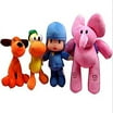 4pcs Pocoyo Blue, Elly Pink Elephant, Loula Orange Dog, Pato Yellow ...