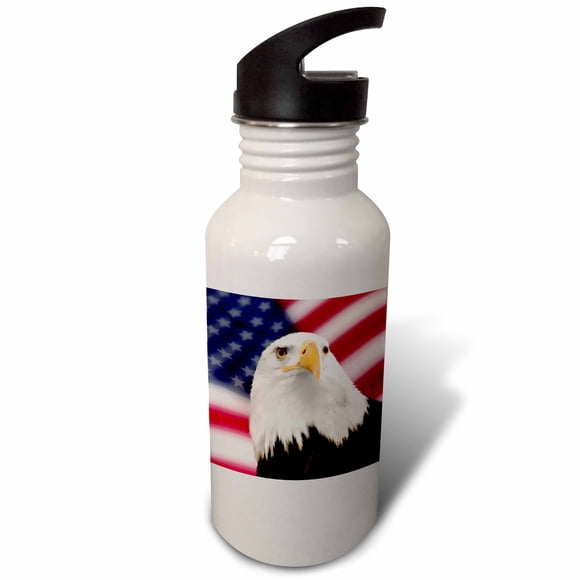 American Flag Water Bottle