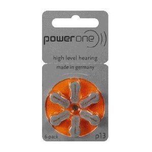 Click here for Power-One Power One Size 13 Hearing Aid Batteries... prices