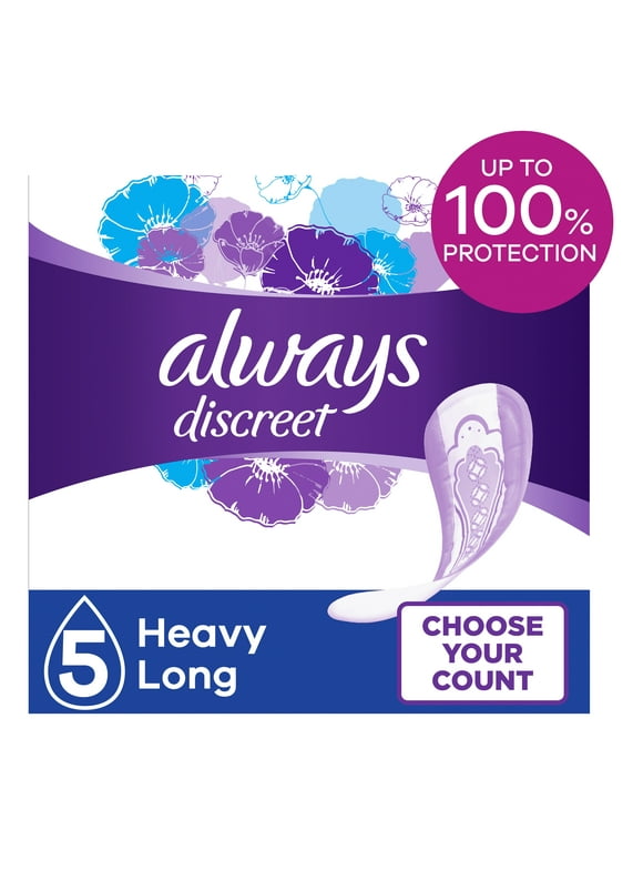 Always Discreet Pads in Always Discreet - Walmart.com