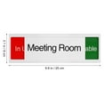 Ping Office Door Sign Meeting Room In Use Available Sign Practical ... Ping Office Door Sign Meeting Room In Use Available Sign Practical ...