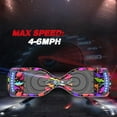 Hoverstar Flash Wheel Hoverboard 6.5 In., Bluetooth Speaker with LED ...