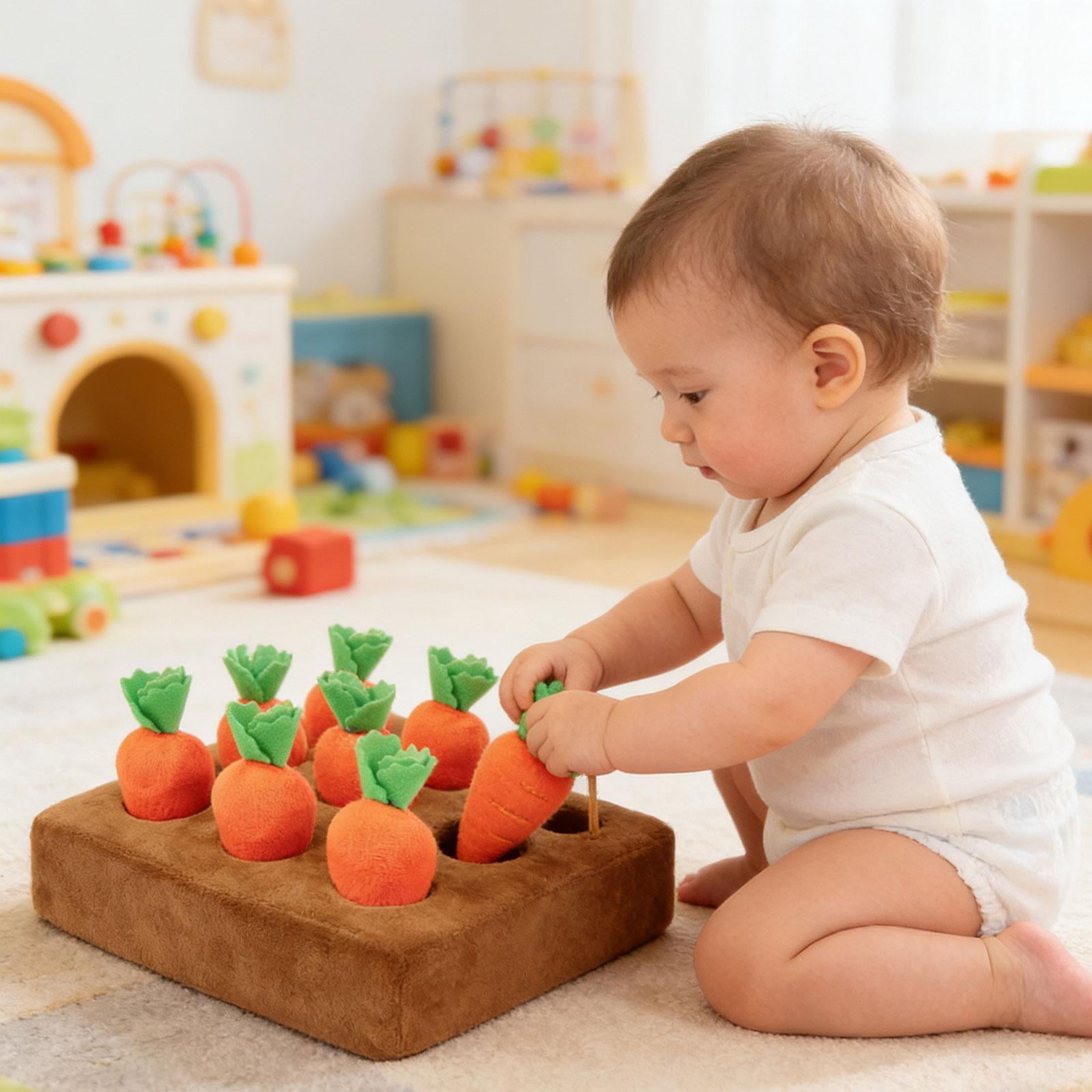 Click here for Beloving Carrot Harvest Toy Non Slip Fine Motor Sk... prices