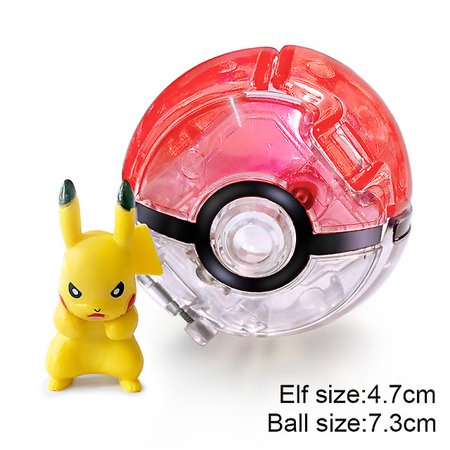 36 Styles Pokeball Anime Figure Tomy Pikachu Squirtle Pocket Monster ...