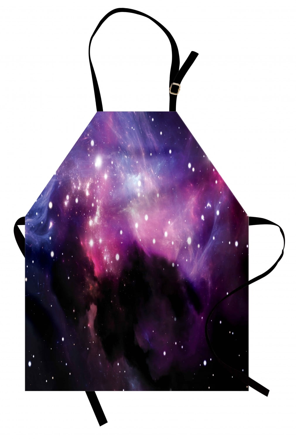 Space Apron Futuristic Nebula Dust Cloud on Milky Way Cosmos Dark ...