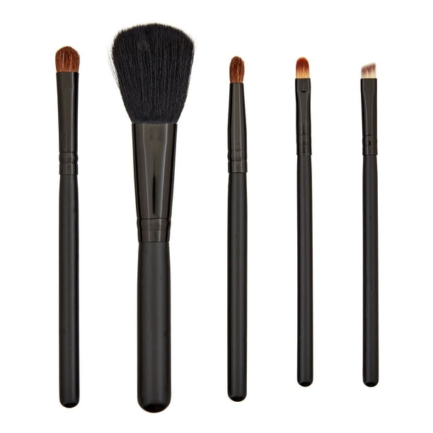 L.A. Girl Essential Makeup Brush Set with Case, 5 pc - Walmart.com