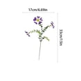 2 Pack - Artificial Hanging Faux Silk Trailing Flowers - Balcony Window ...