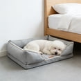 4 Season Washable Dog Cat Bed, Reversible Pet Mat with Removable Cover ...