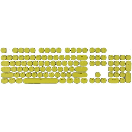 Circle Keycaps Special Computer Keycaps 104 Keys Key Caps Round Shape ...
