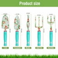Garden Tools Set 10 Piece Heavy Duty Floral Garden Tool Set Gardening ...