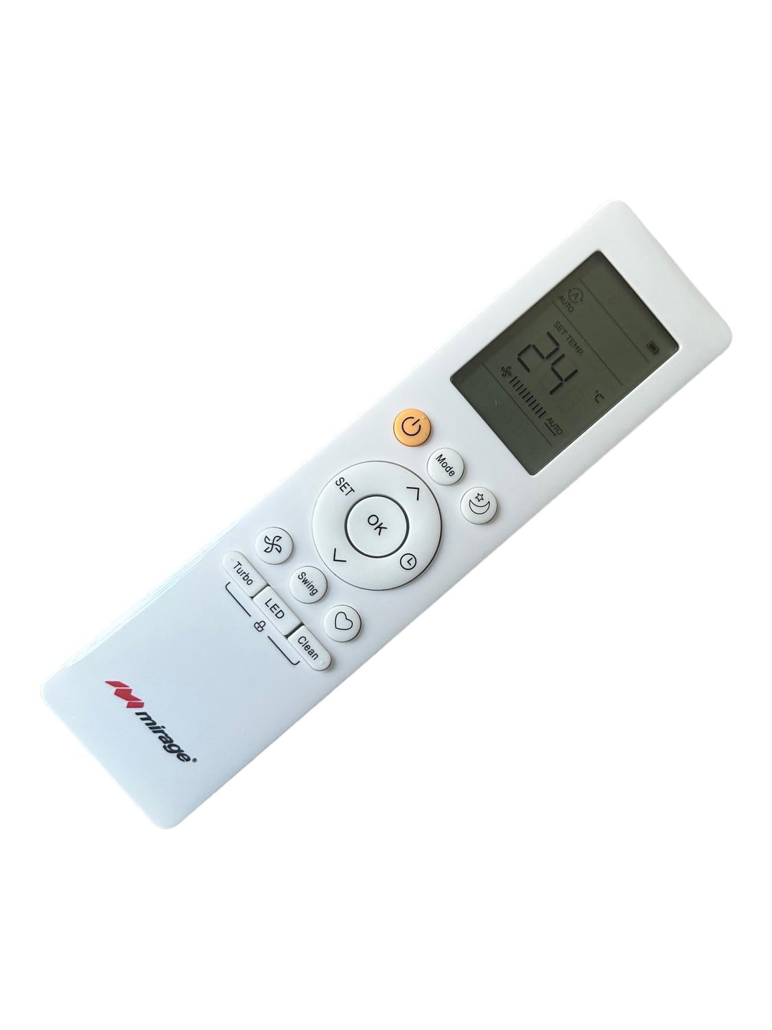 Control Compatible Con minisplit mirage Xlife Plus + blanco 20 | Bodega ...