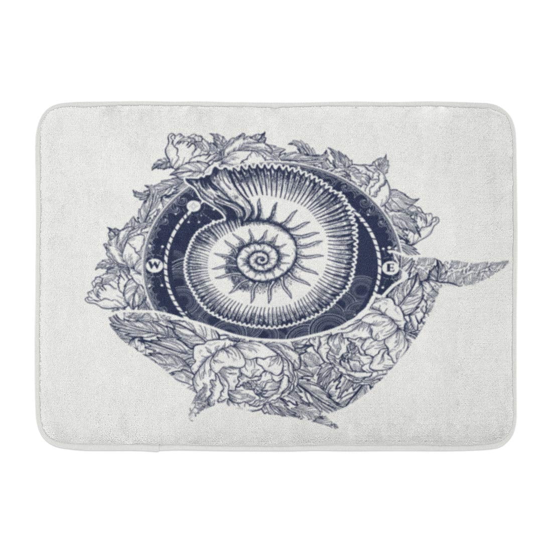 Ammonite Shell Tattoo