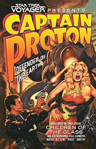 Pre-Owned Star Trek: Voyager: Captain Proton: Defender of the Earth (Paperback) 0671036467 ...