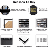 KCRasan 36 Graded Sports Card Display Case - Baseball Card Display Case ...