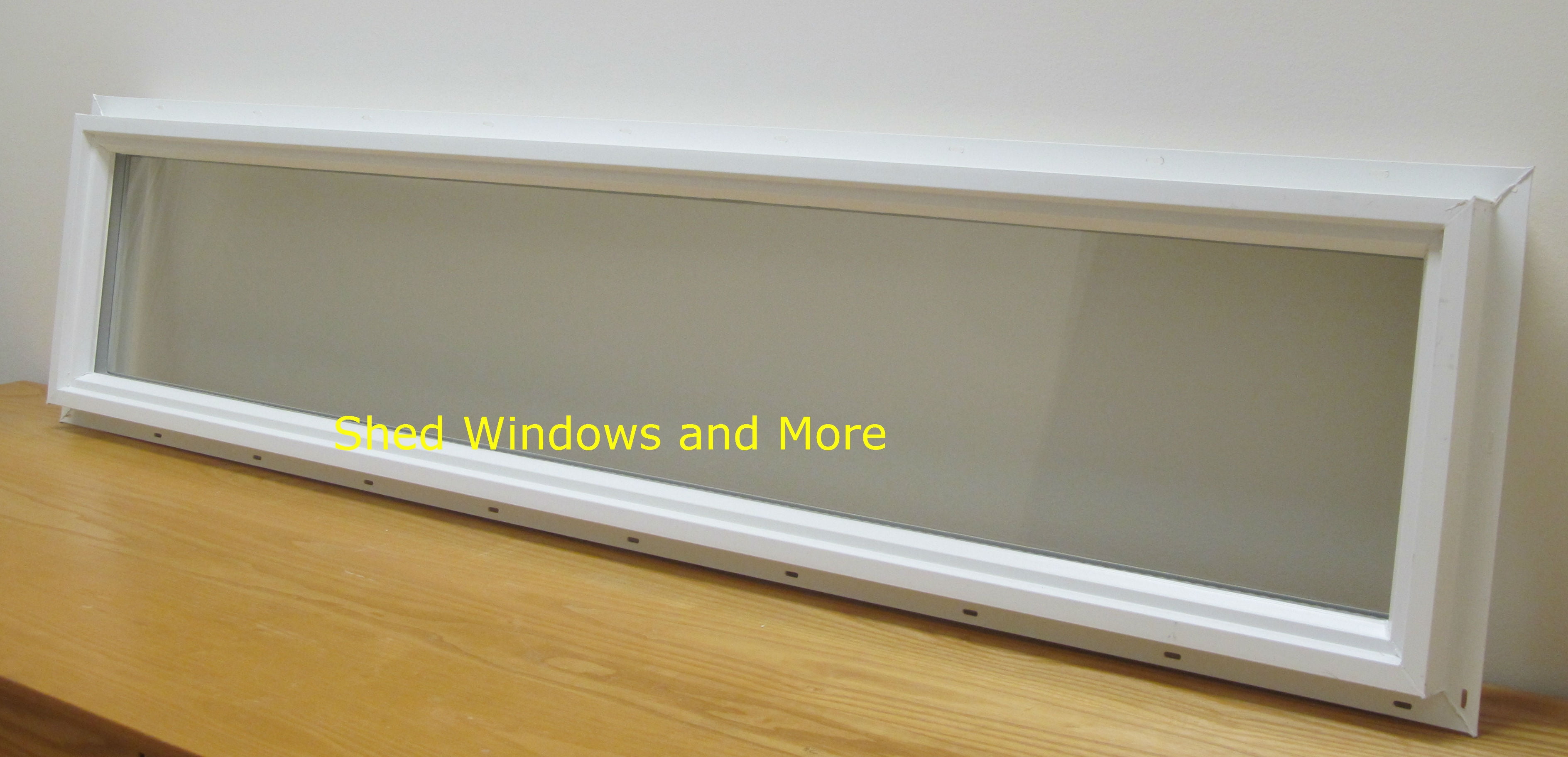 Transom Window 10 X 48 Double Pane Insulated Vinyl Frame Walmart