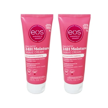 EOS, Shave Cream, Pomegranate Raspberry, 7 fl oz(pack of 2) - Walmart.com