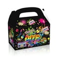 24 Pack 90s Party Favor Boxes, Radio Gift Bags, Disco Gable Boxes ...