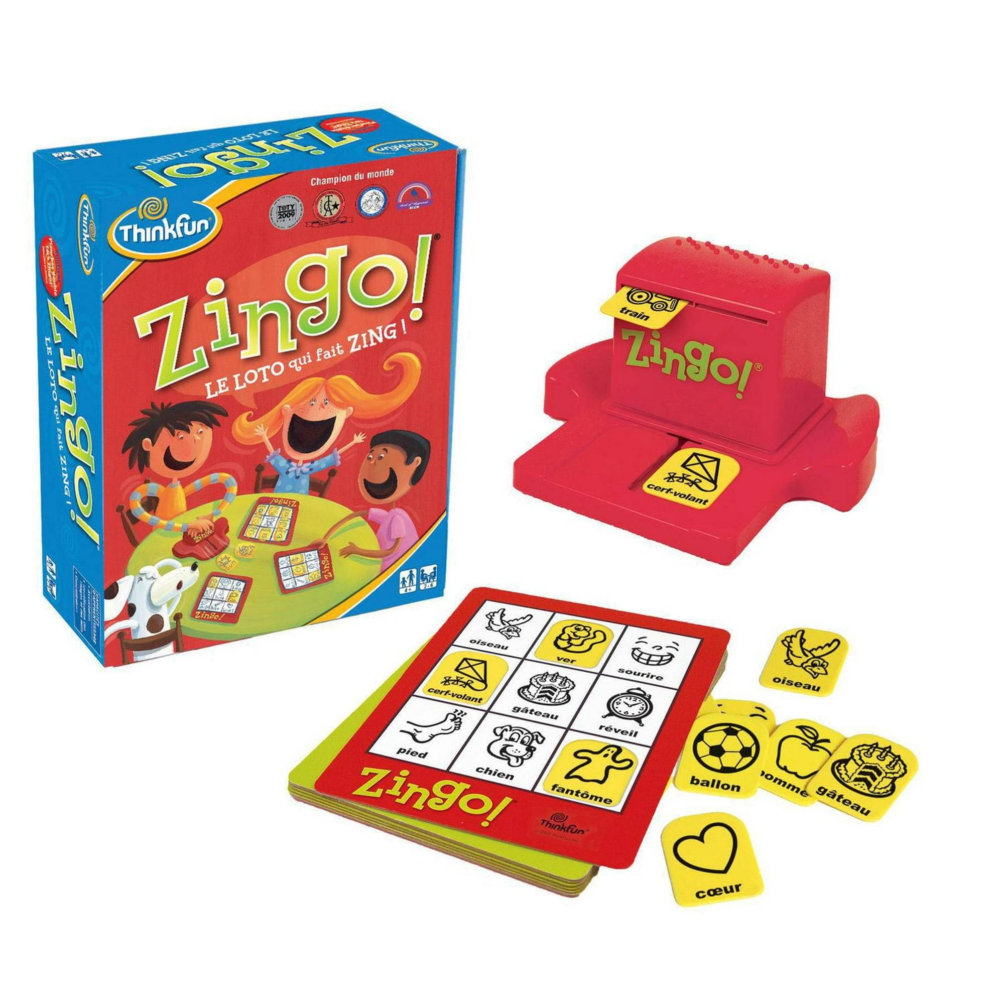 Click here for Ravensburger Thinkfun - Zingo! French Version prices