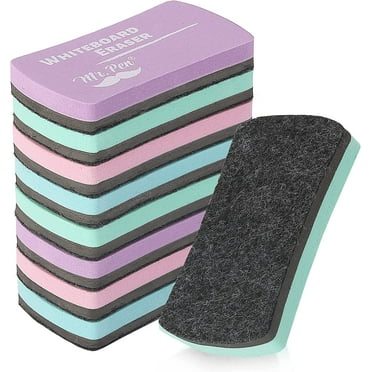 Mr. Pen- Mini Dry Erase Eraser, 24 Pack, Pastel Colors, Magnetic Dry Eraser, Whiteboard Eraser ...