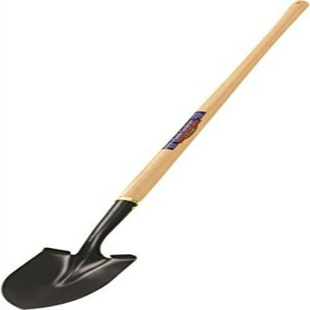 Truper 31214 Classic Gardener Round Point Shovel, Long Handle, 45-Inch ...