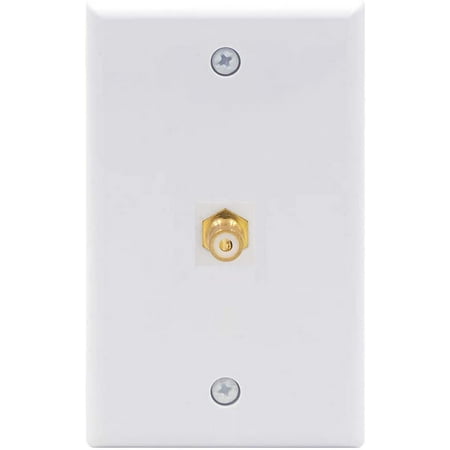 [UL Certified] VCE Single RCA Connector Wall Plate for Subwoofer Audio ...