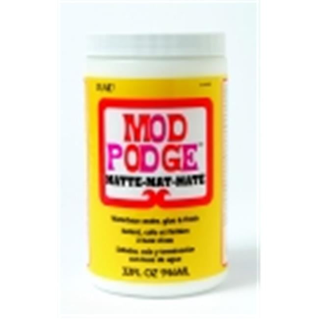 Mod Podge Non-Toxic Non-Flammable Tissue Glue And Glaze - 1 Qt. Jar ...