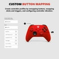 X-Box Core Wireless Gaming Controller, Pulse Red, Hybrid D-Pad, 40-Hour ...