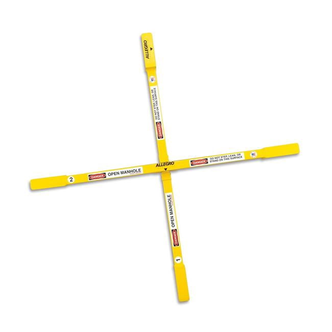 Allegro Industries 9406-24 24 in. Fixed Small Manhole Safety Cross ...