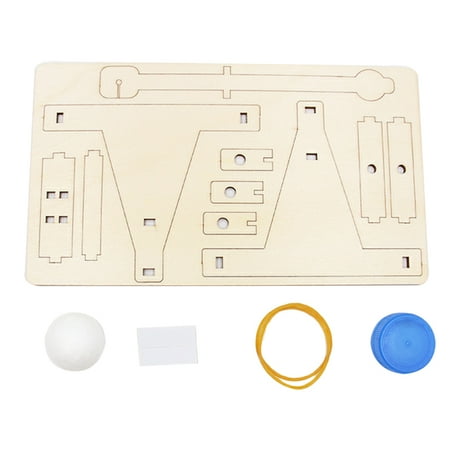 Wooden Catapult Model Kit DIY Trebuchet Educational Science Assembly ...