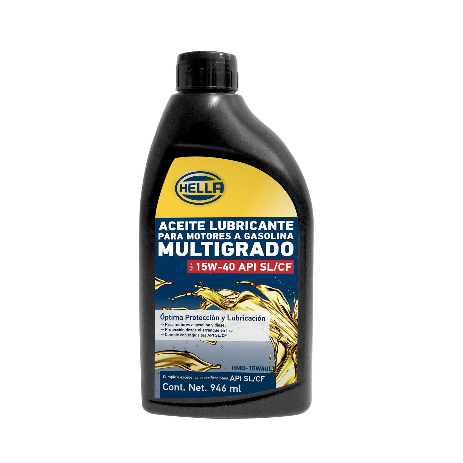 Aceite Motor 15w40 Multigrado 1 Litro Hella Mineral | Walmart en línea