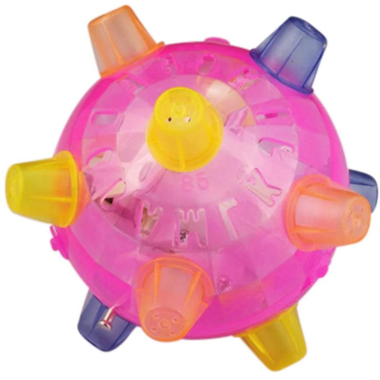 Fun Creative Luminous Toys LED Light Up Play Balls Flashing Bouncing ...