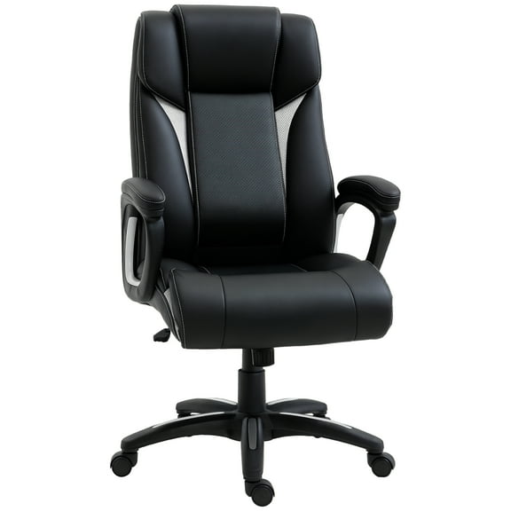 Big and Tall 400lbs Executive Office Chair with Wide Seat, Computer ...