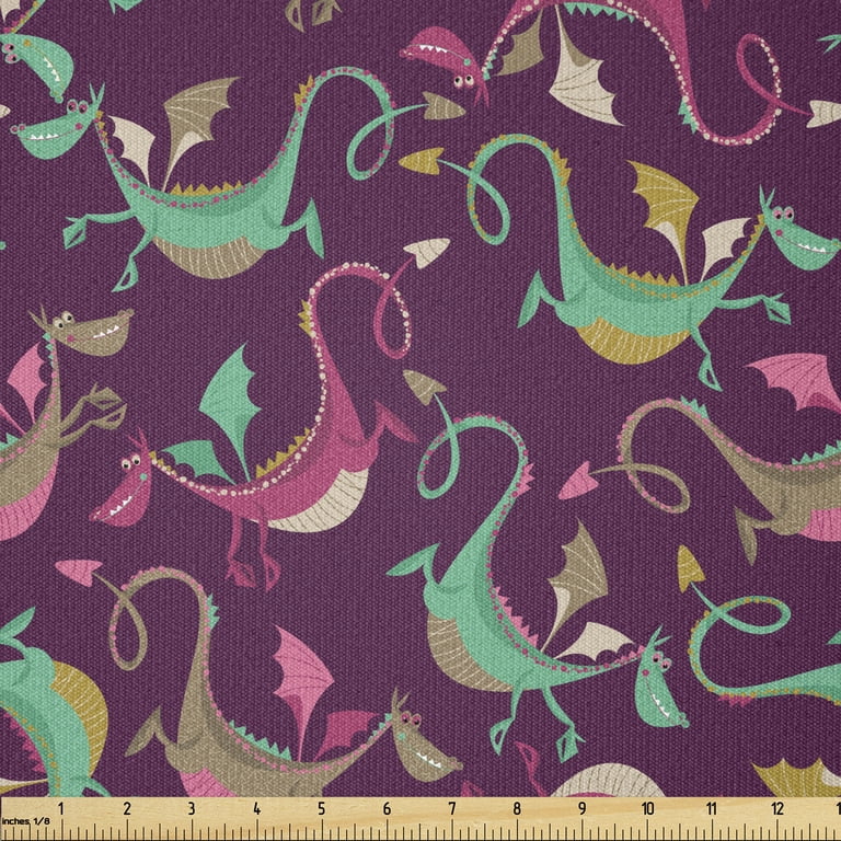 Dragon Fabric By The Yard