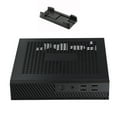 DX01 ITX Desktop Computer Chassis Thin Half Height with 4 USB2.0 Port ...