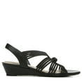 LifeStride Womens Yvette Strappy Wedge Sandals - Medium & Wide Width ...