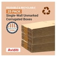 Shipping Boxes Medium 19"L x 13"W x 10"H, 25-Pack | Corrugated ...