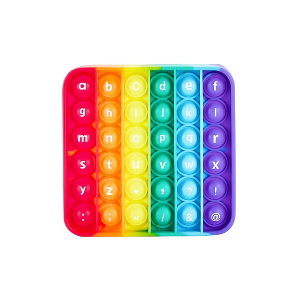 Juguetes Alfabeto Número Burbujas de Colores Juguetes Sensoriales para ...