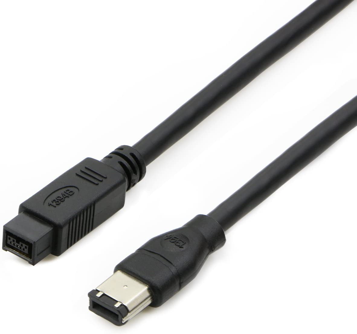 Pasow FireWire 800 to 400 9 to 6 pin Cable (9pin 6pin) 6FT , IEEE 1394 ...