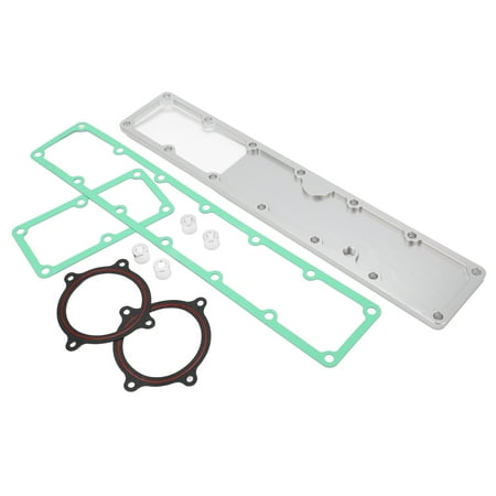 Intake Plenum Manifold Plate, 4 Gaskets Reduce Air Restriction 6.7L ...