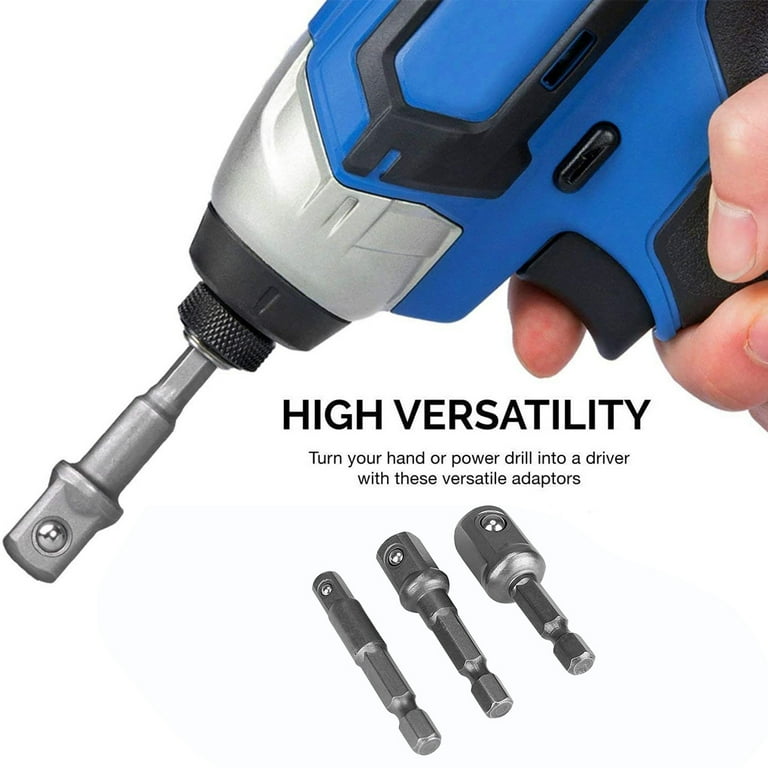 Pieces/set Socket Adapters Electric Pneumatic Impact Wrench Converter ...