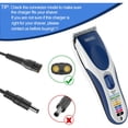 3.5v Charger for Wahl Color Pro Cordless Rechargeable Hair Clipper ...