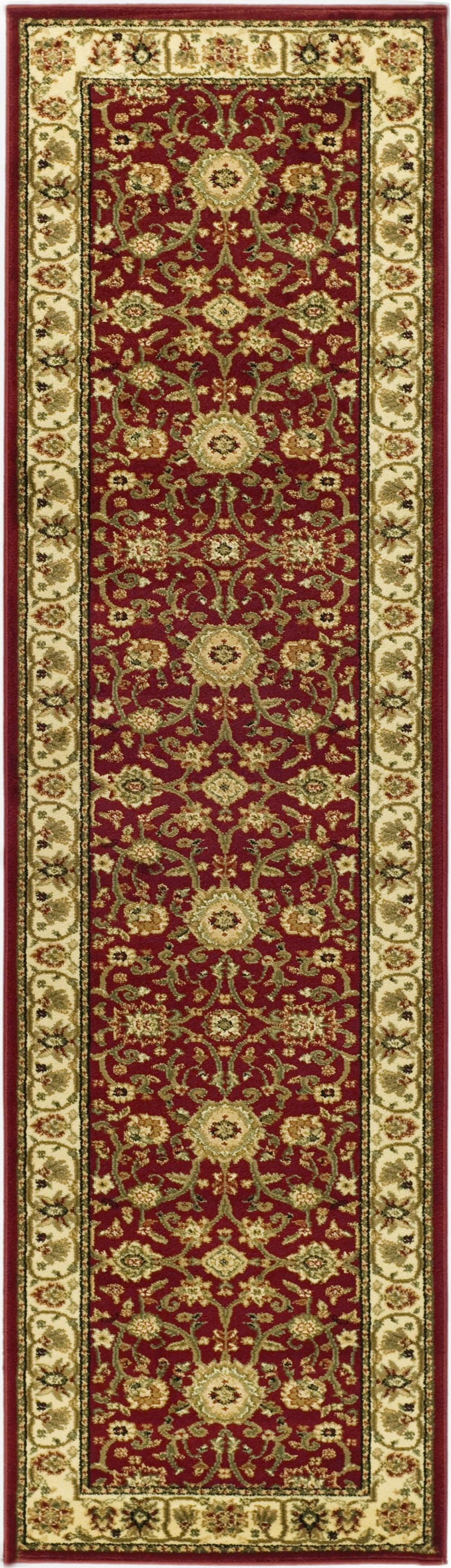 Safavieh Lyndhurst Victoria Traditional Runner Rug, Red/Ivory, 2'3