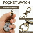 Malcolmailyne, Clip-on Open Pocket Watch, 9x4x0.8cm, Unisex Fob Watch ...