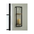 Signature Design by Ashley Casual Colburn Wall Sconce Natural/Black ...