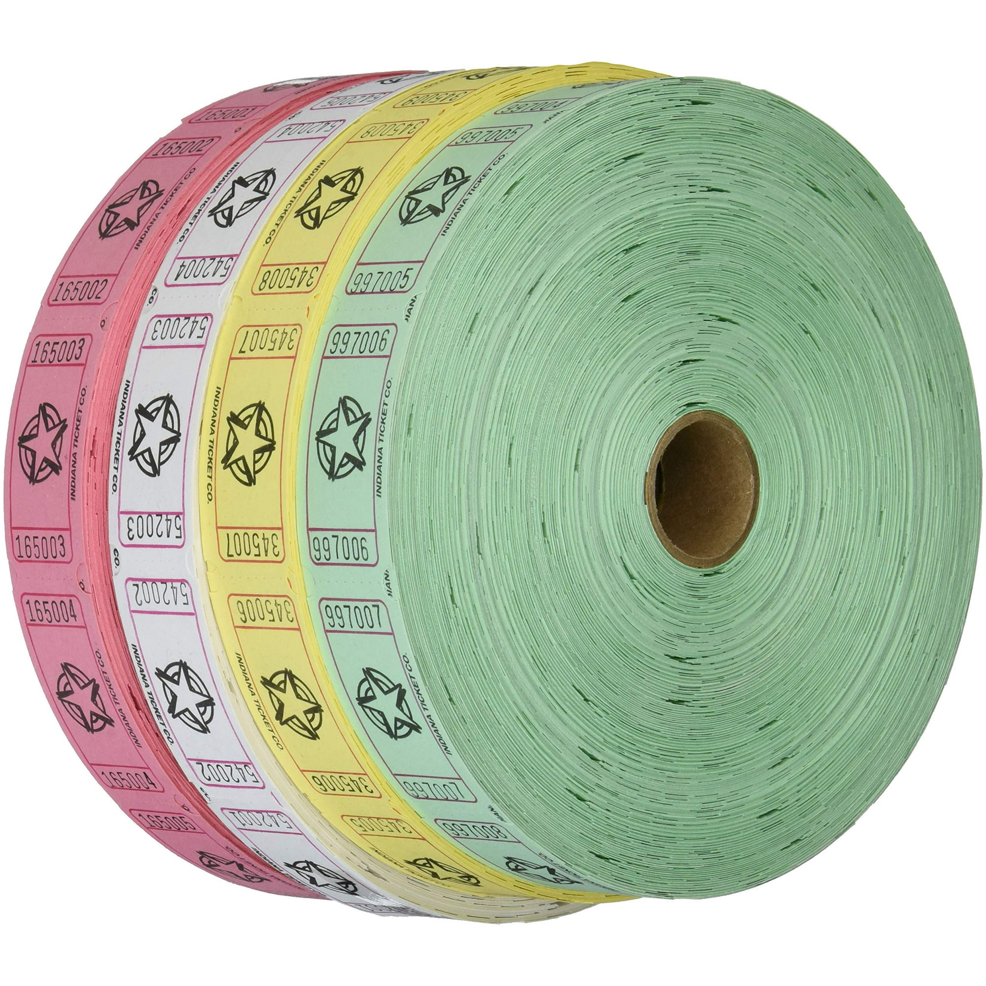 Click here for Indiana Ticket Co. Raffle Tickets - (4 Rolls Of 20... prices